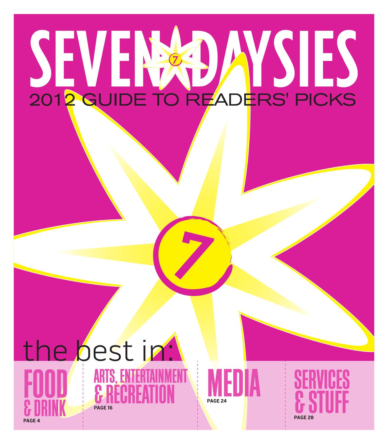 Vermont's Seven Daysies 2012 by Seven Days - Issuu
