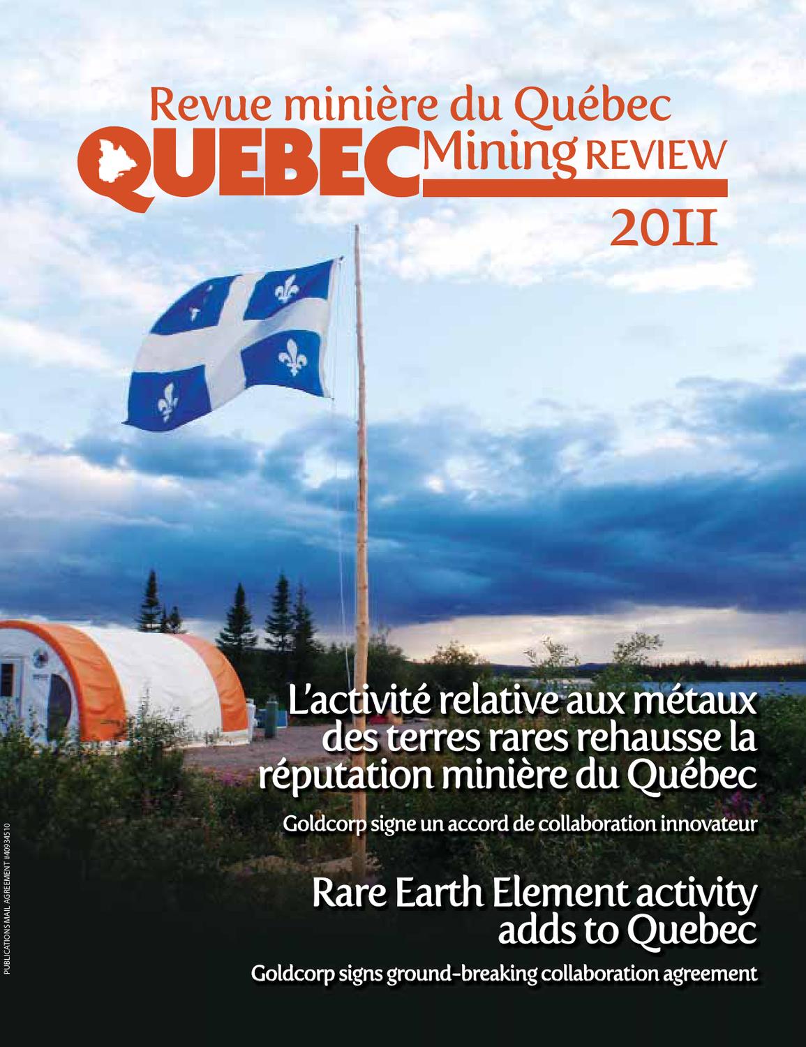 The Quebec Mining Review 2011 by DEL Communications Inc. - Issuu