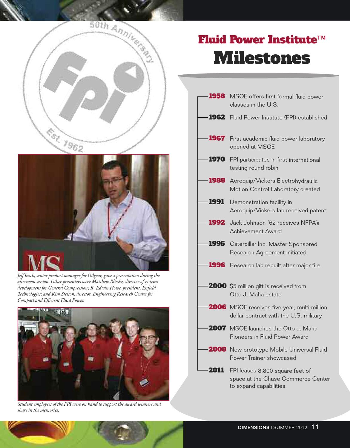 MSOE Dimensions - Summer 2012 by Milwaukee School of Engineering - Issuu