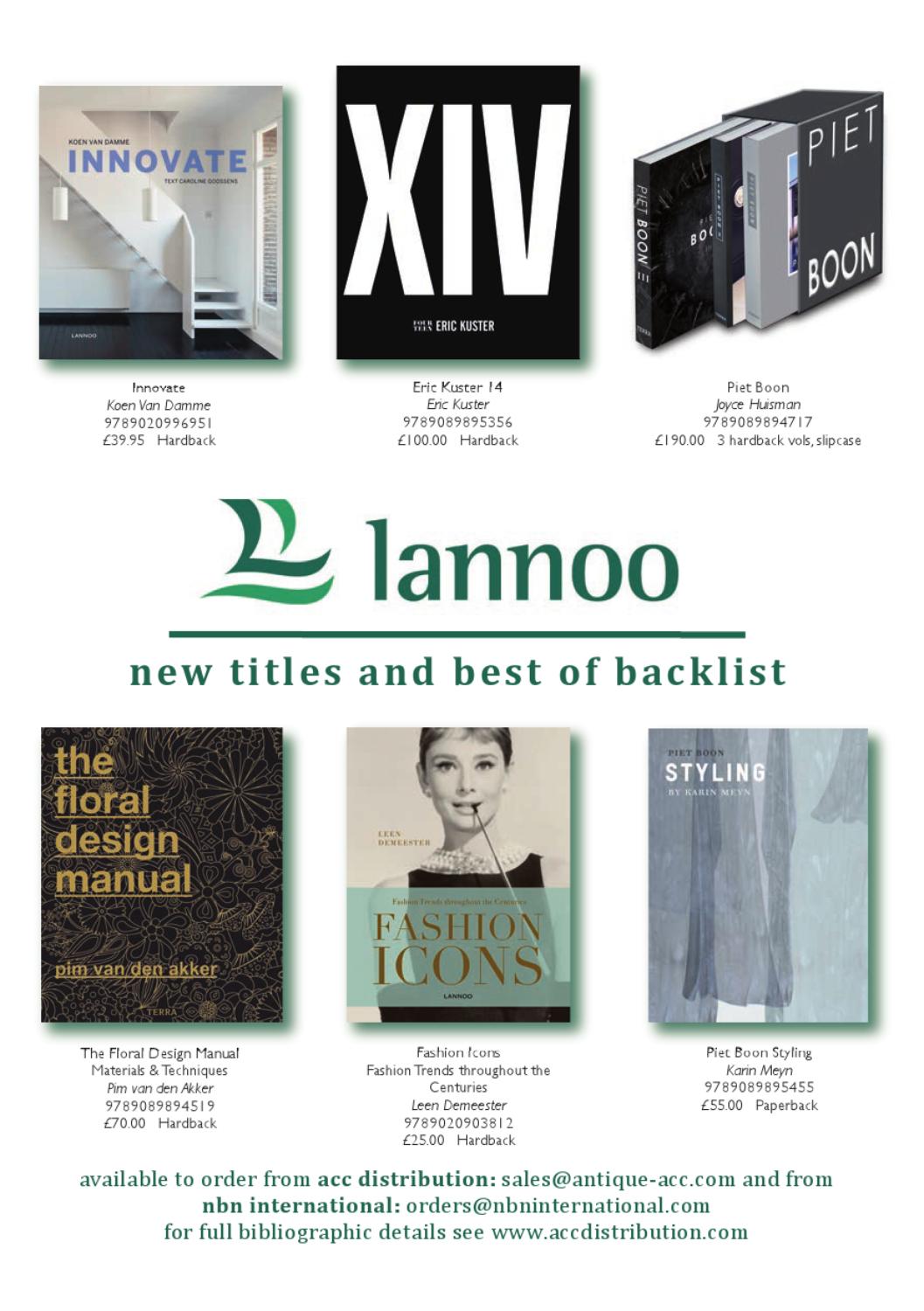 Lannoo catalogue by ACC Art Books - Issuu