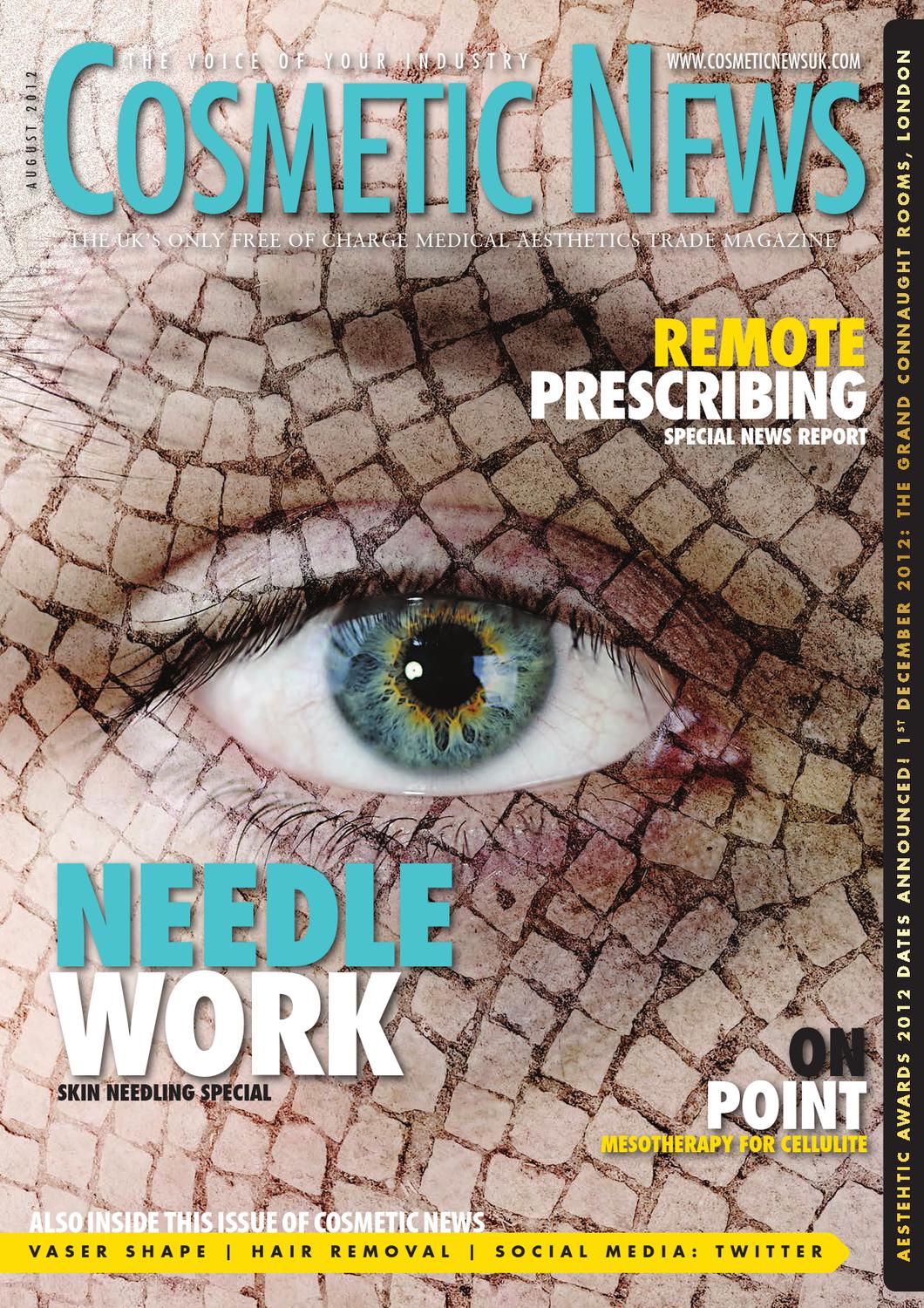 Cosmetic News UK August 2012 by webwax - Issuu