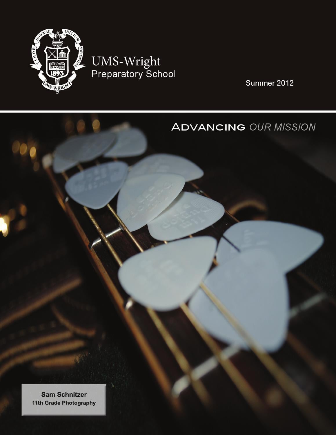 UMS-Wright Summer Magazine 2012 by UMS-Wright Preparatory School - Issuu