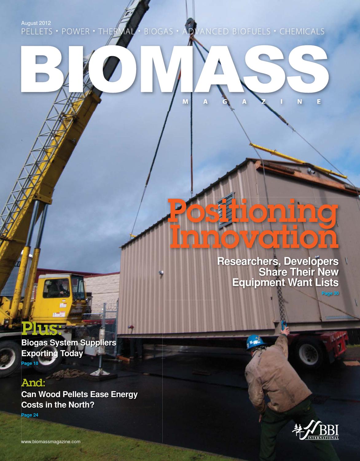 August 2012 Biomass Magazine by BBI International - Issuu