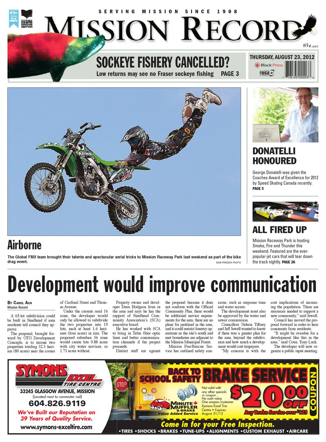 Mission City Record, August 23, 2012 by Black Press Media Group - Issuu
