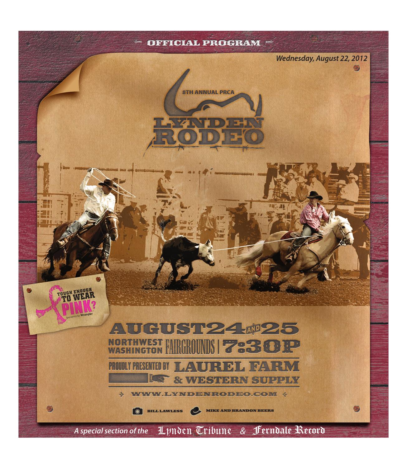 2012 PRCA Rodeo by Lynden Tribune - Issuu