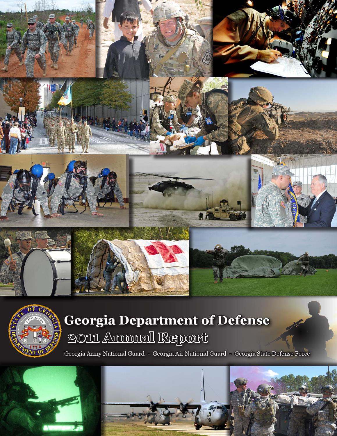 Georgia Department of Defense 2011 Annual Report by Georgia National ...