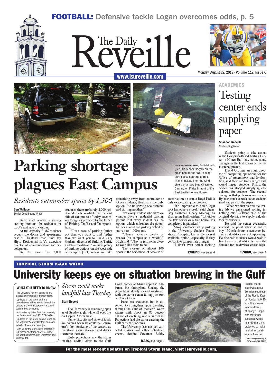 The Daily Reveille - August 27, 2012 by Reveille - Issuu