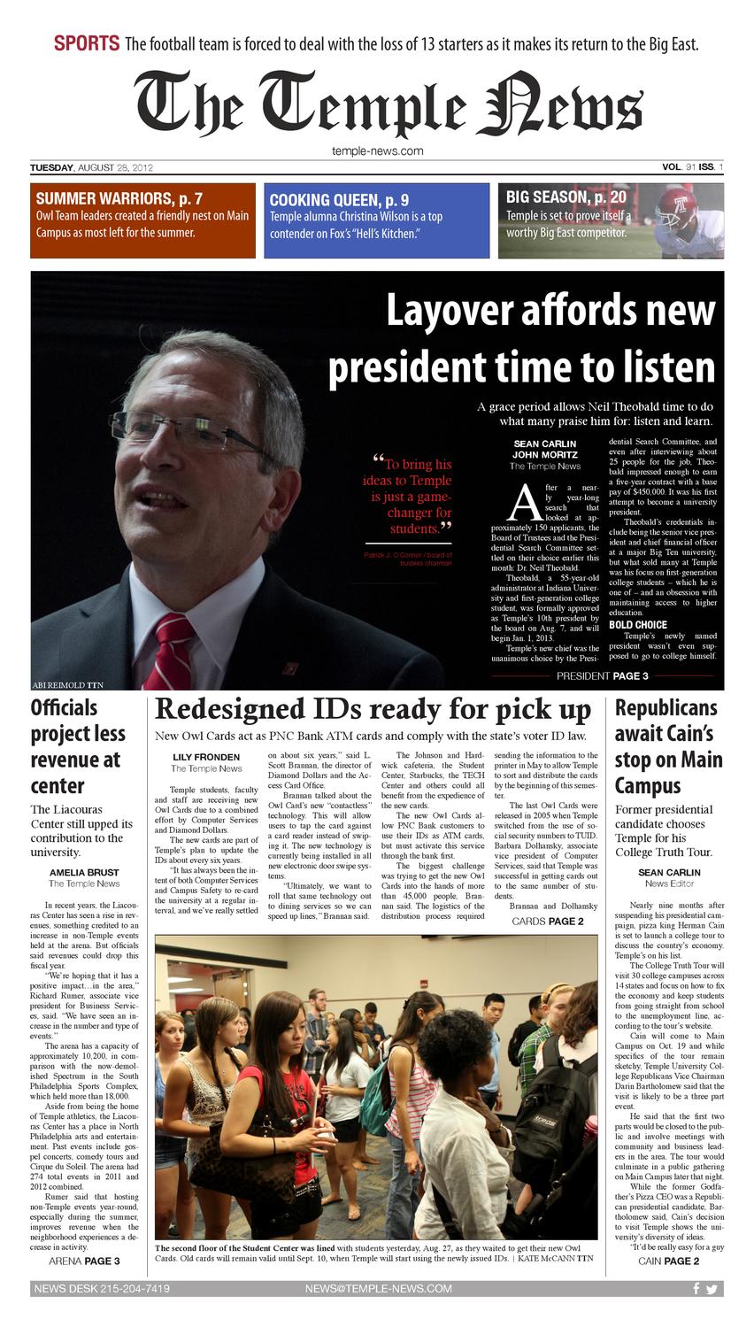 Volume 91, Issue 1 by The Temple News - Issuu