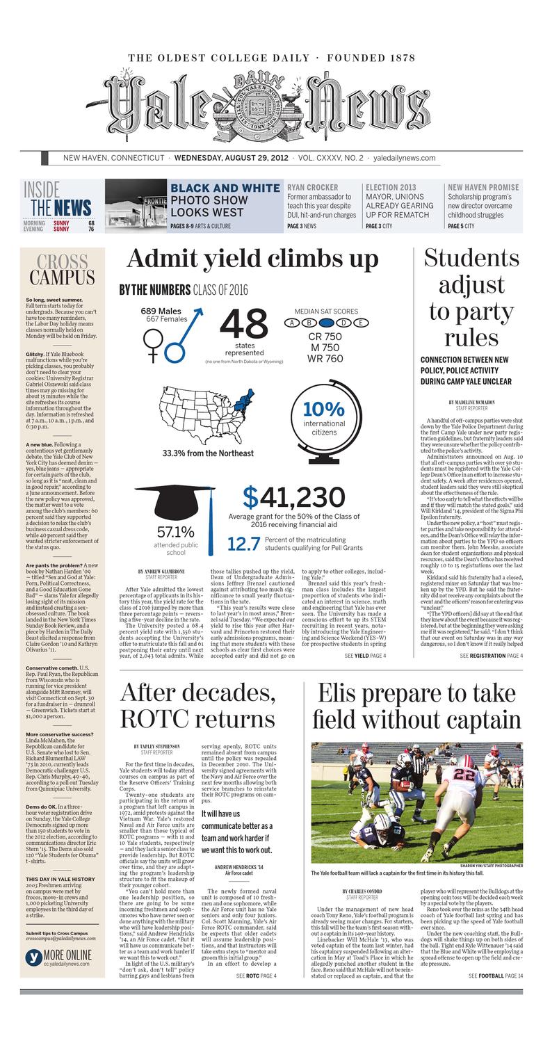 Today's Paper by Yale Daily News - Issuu