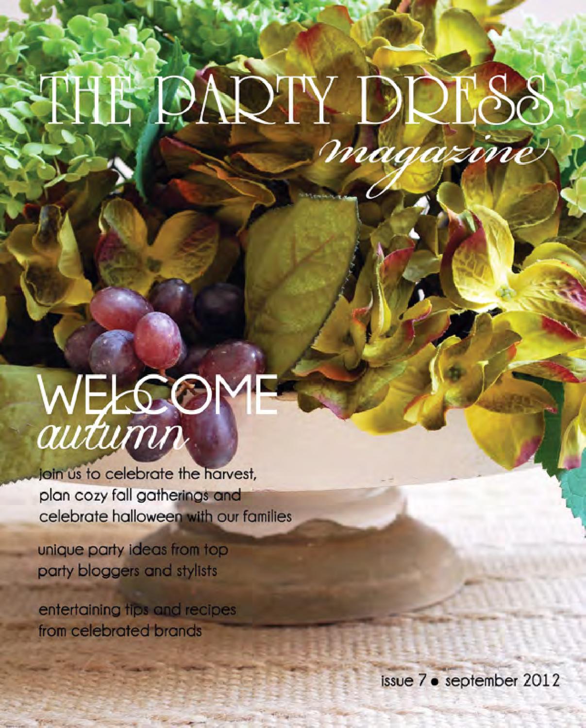 The Party Dress Magazine - Fall 2012 by WH Hostess Social Stationery ...