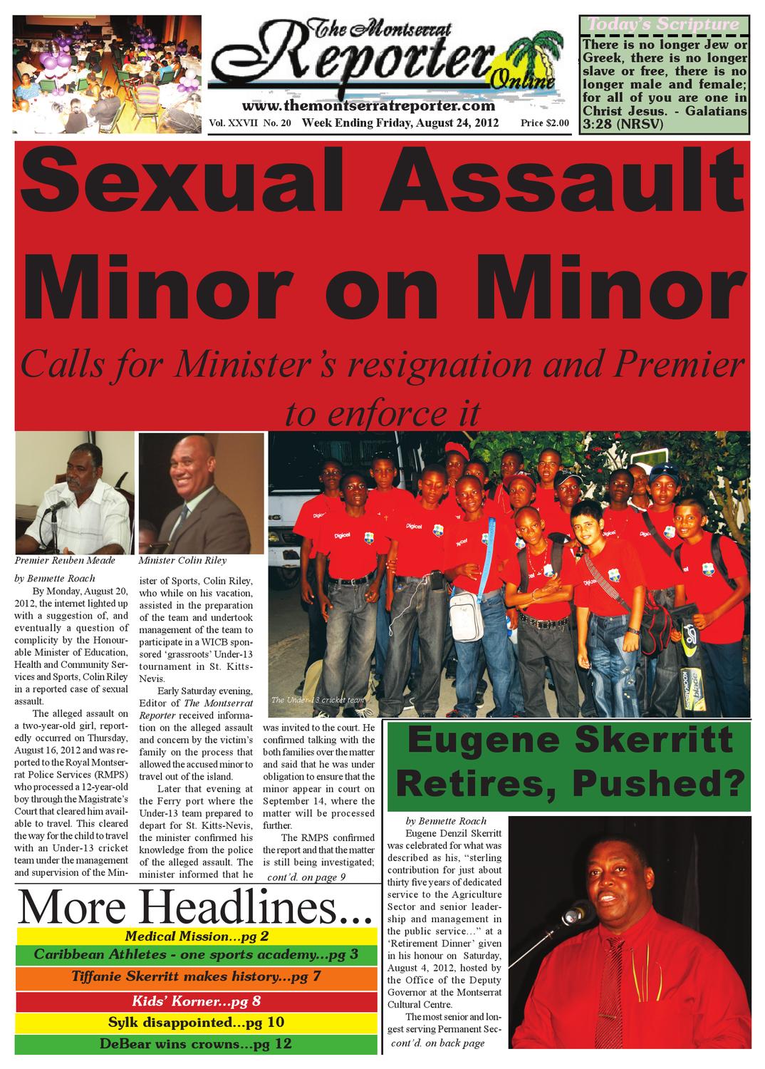 The Montserrat Reporter- August 24 2012 by The Montserrat Reporter - Issuu
