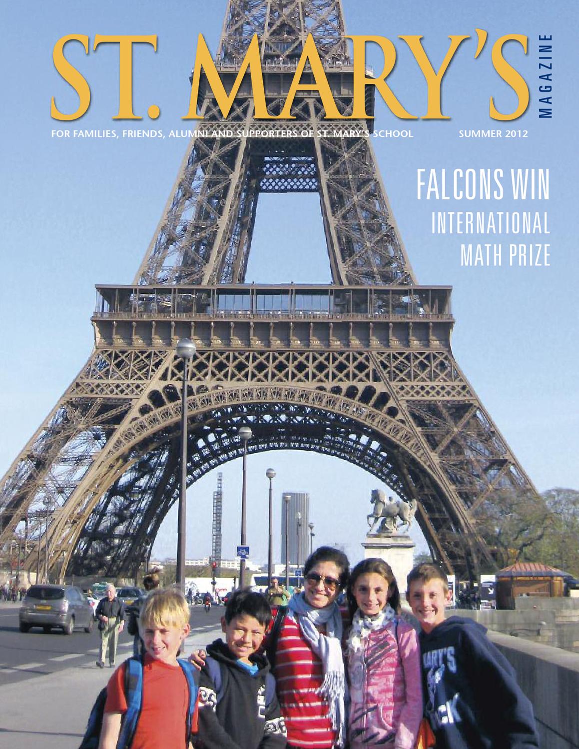 Summer 2012 - St. Mary's Magazine by St. Mary's School - Issuu