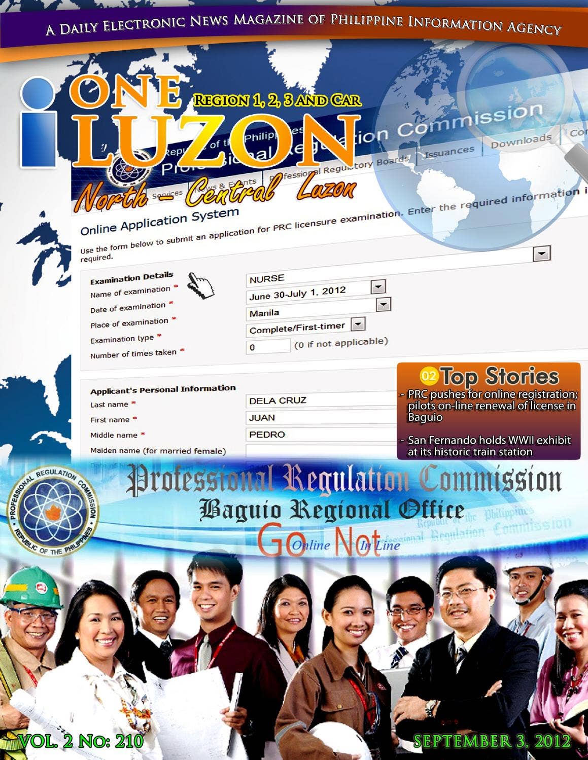 One Luzon E-NewsMagazine 3 September 2012 by CARinfoLink - Issuu