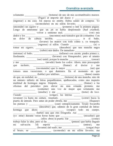 Gramática Avanzada by Alex Gomez - Issuu