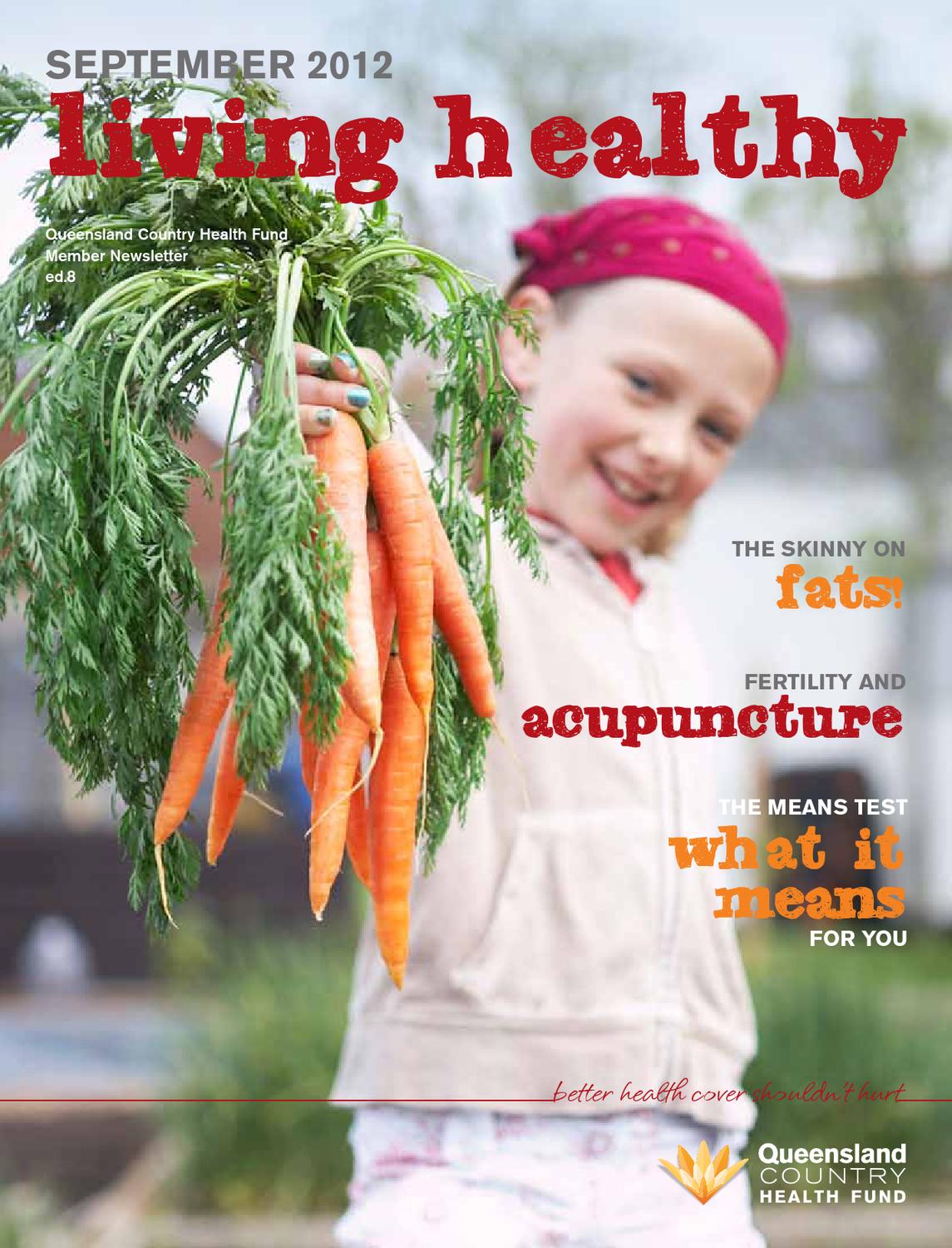 Living Healthy Magazine September 2012 by Queensland Country - Issuu
