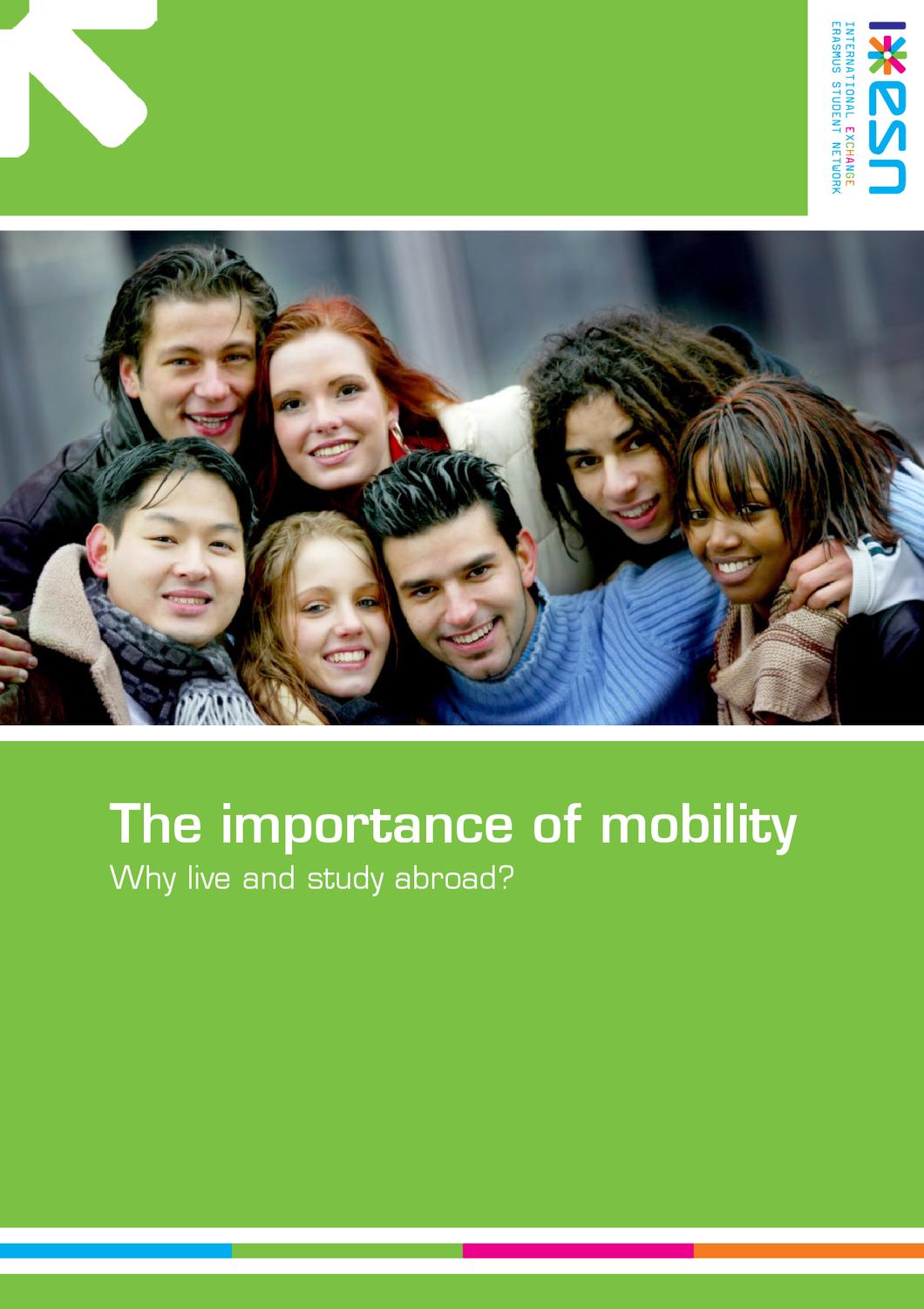 The Importance of Mobility - Why Work and Study Abroad? by Erasmus ...