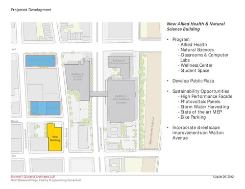 Hostos Master Plan Presentation by Hostos Community College - Issuu