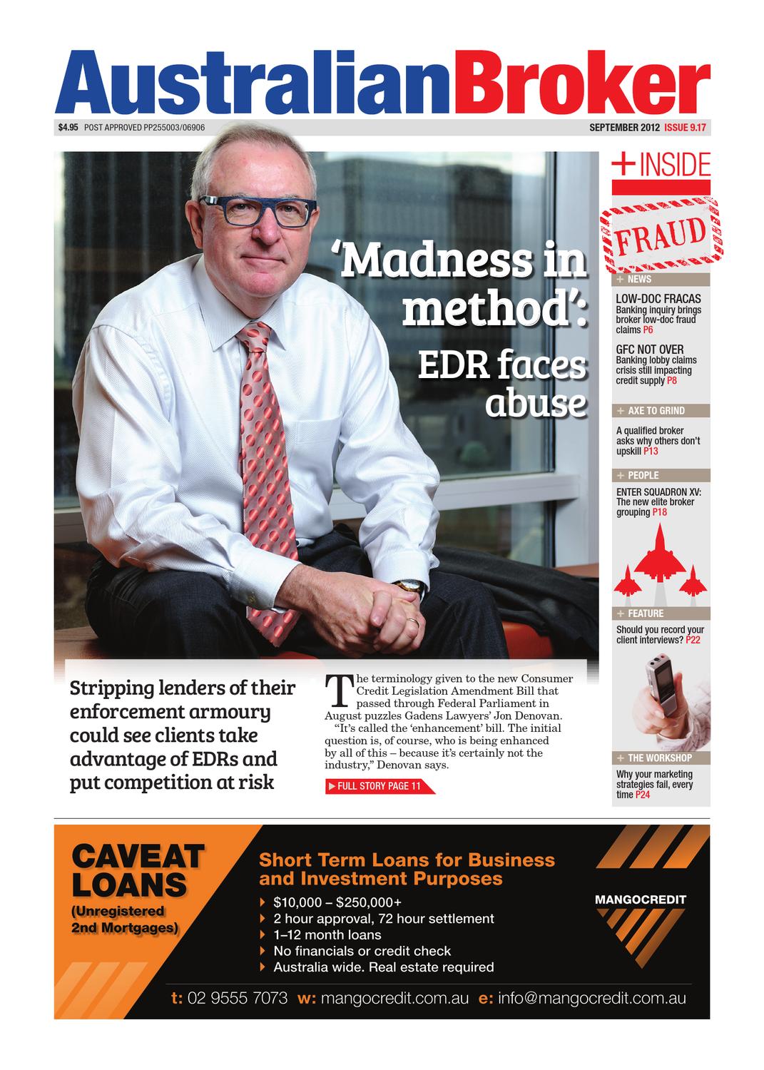 Australian Broker magazine Issue 9.17 by Key Media - Issuu