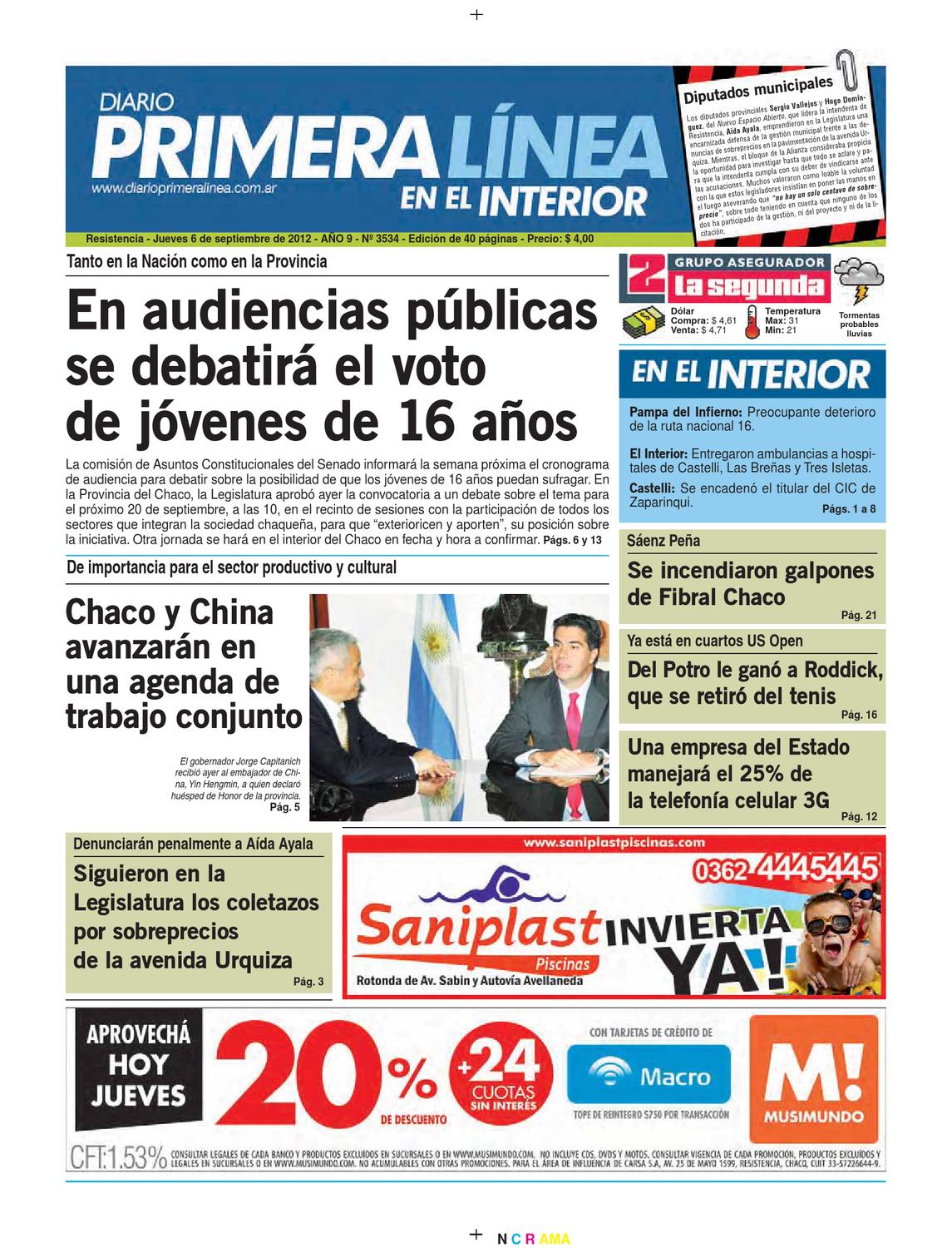 Primera Linea 3524 06-09-12 by Diario Primera Linea - Issuu