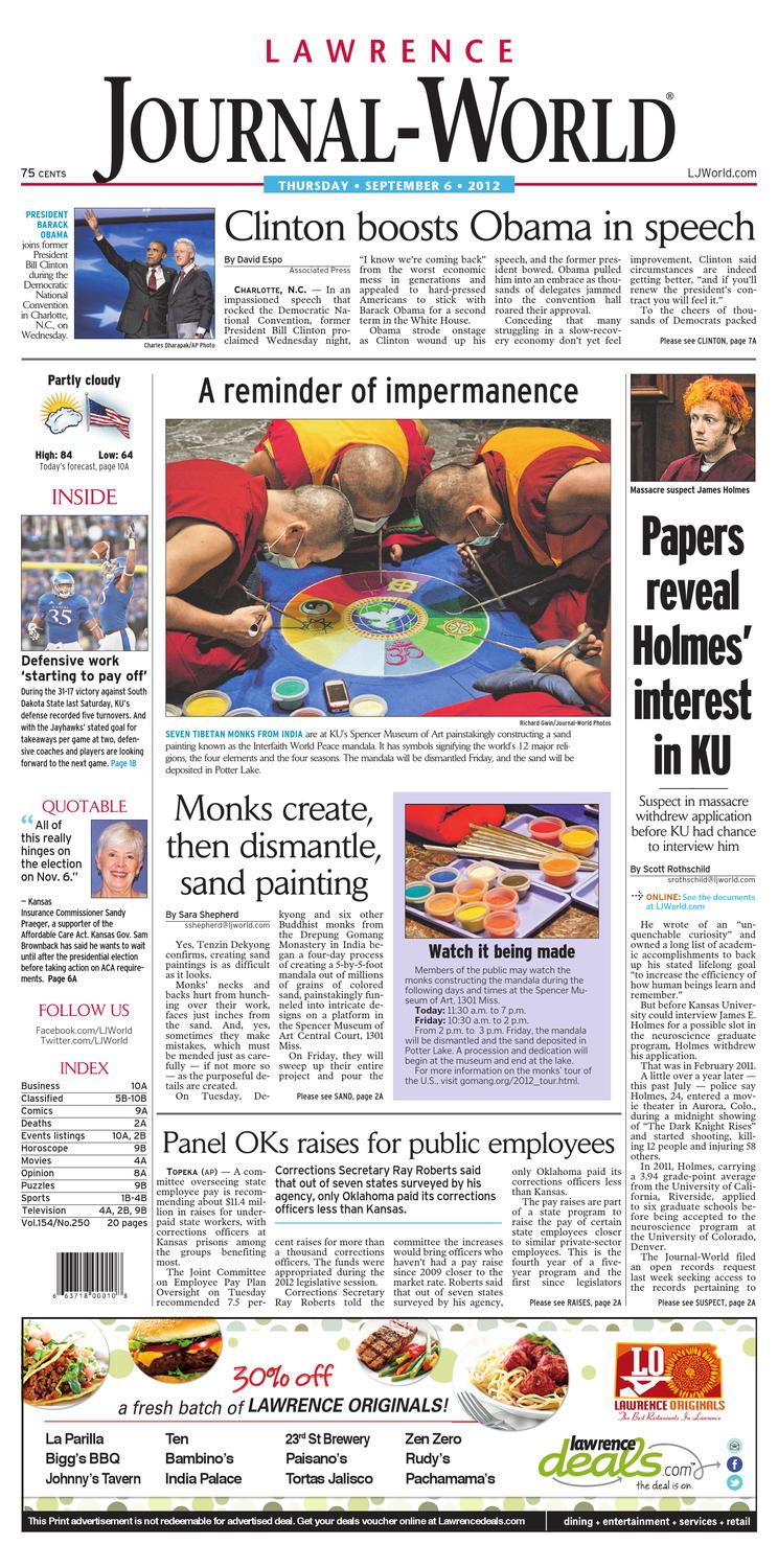 Lawrence Journal-World 09-06-12 by Lawrence Journal-World - Issuu