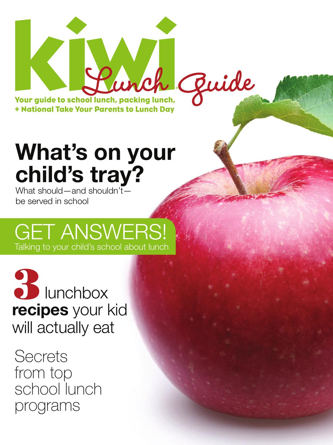 KIWI Lunch Guide by May Media - Issuu