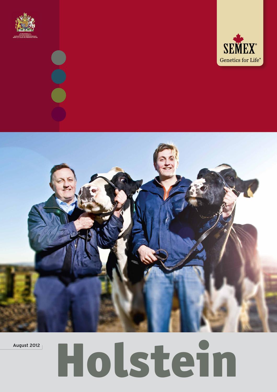 Semex UK - Holstein Sire Directory August 2012 by Semex - Issuu