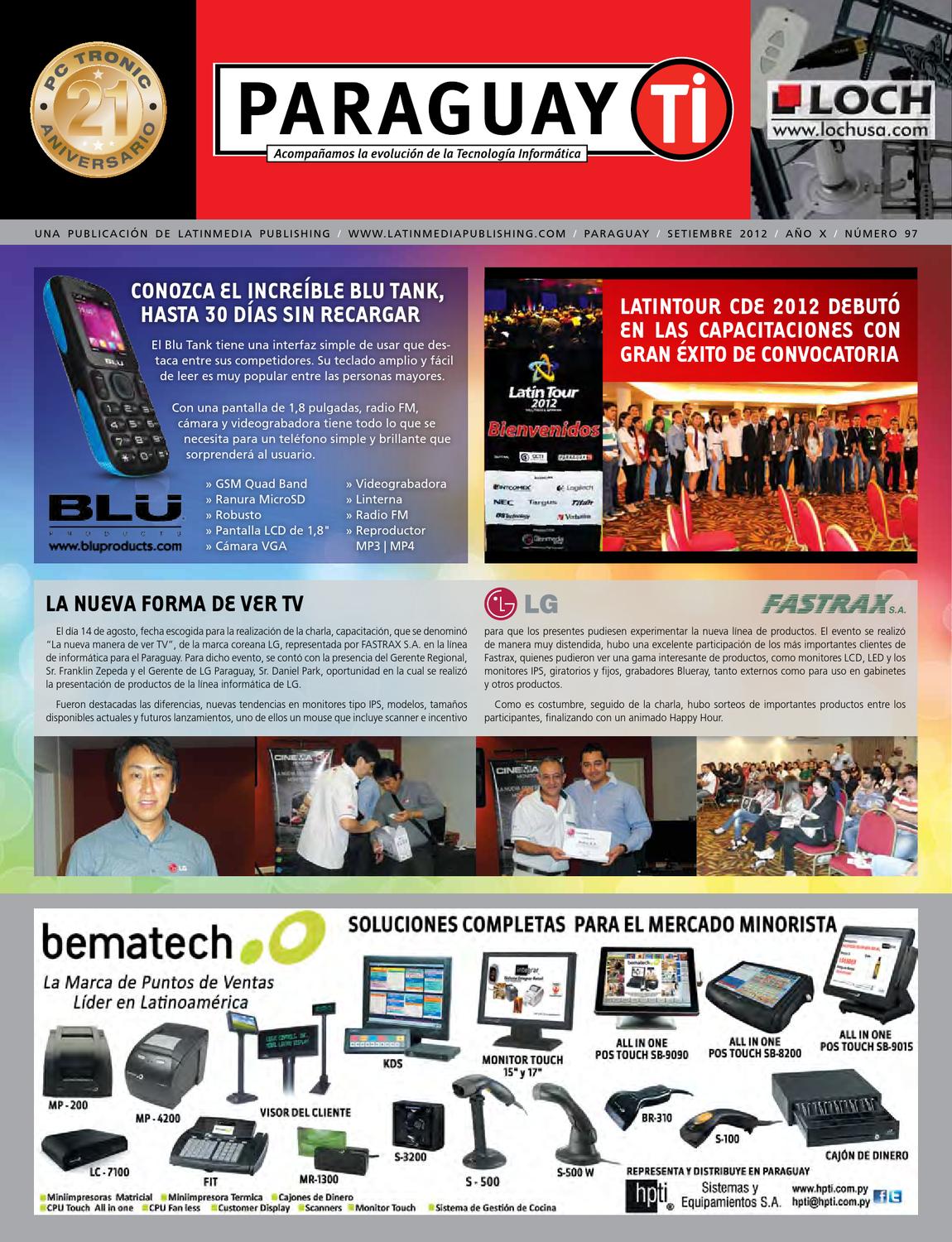 Paraguay TI - #97 - Septiembre 2012 - Latinmedia Publishing by ...