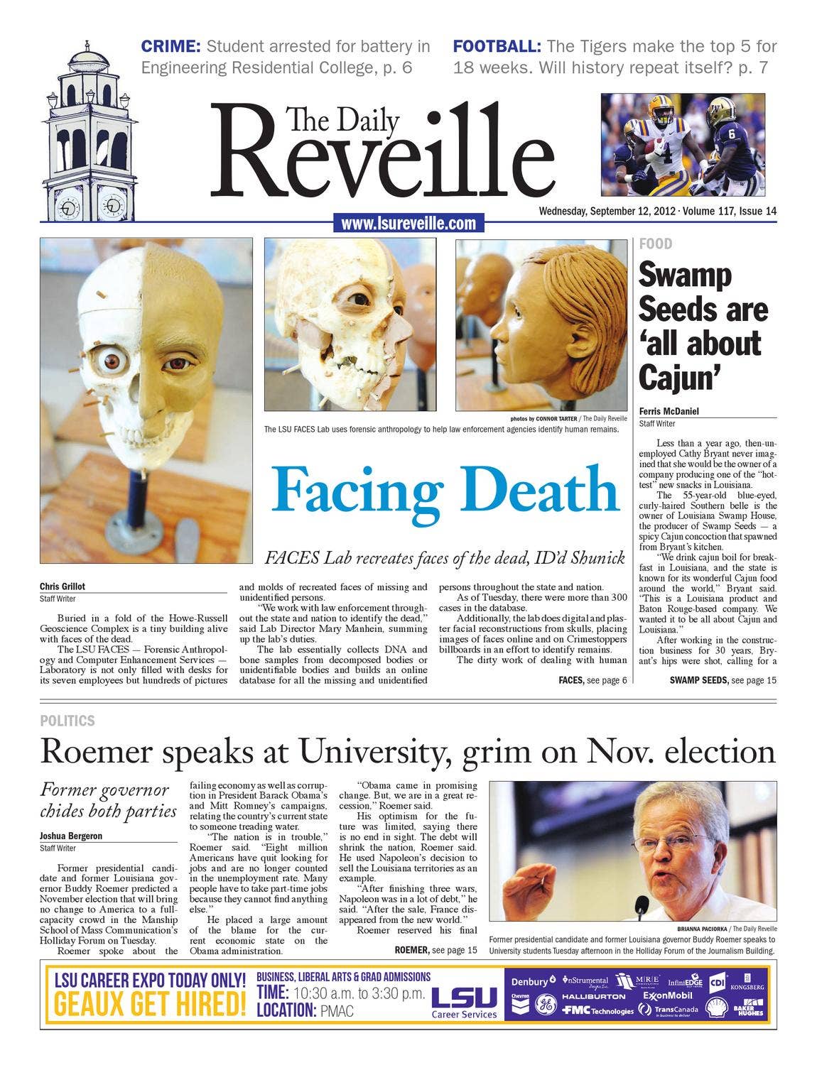 The Daily Reveille - September 12, 2012 by Reveille - Issuu