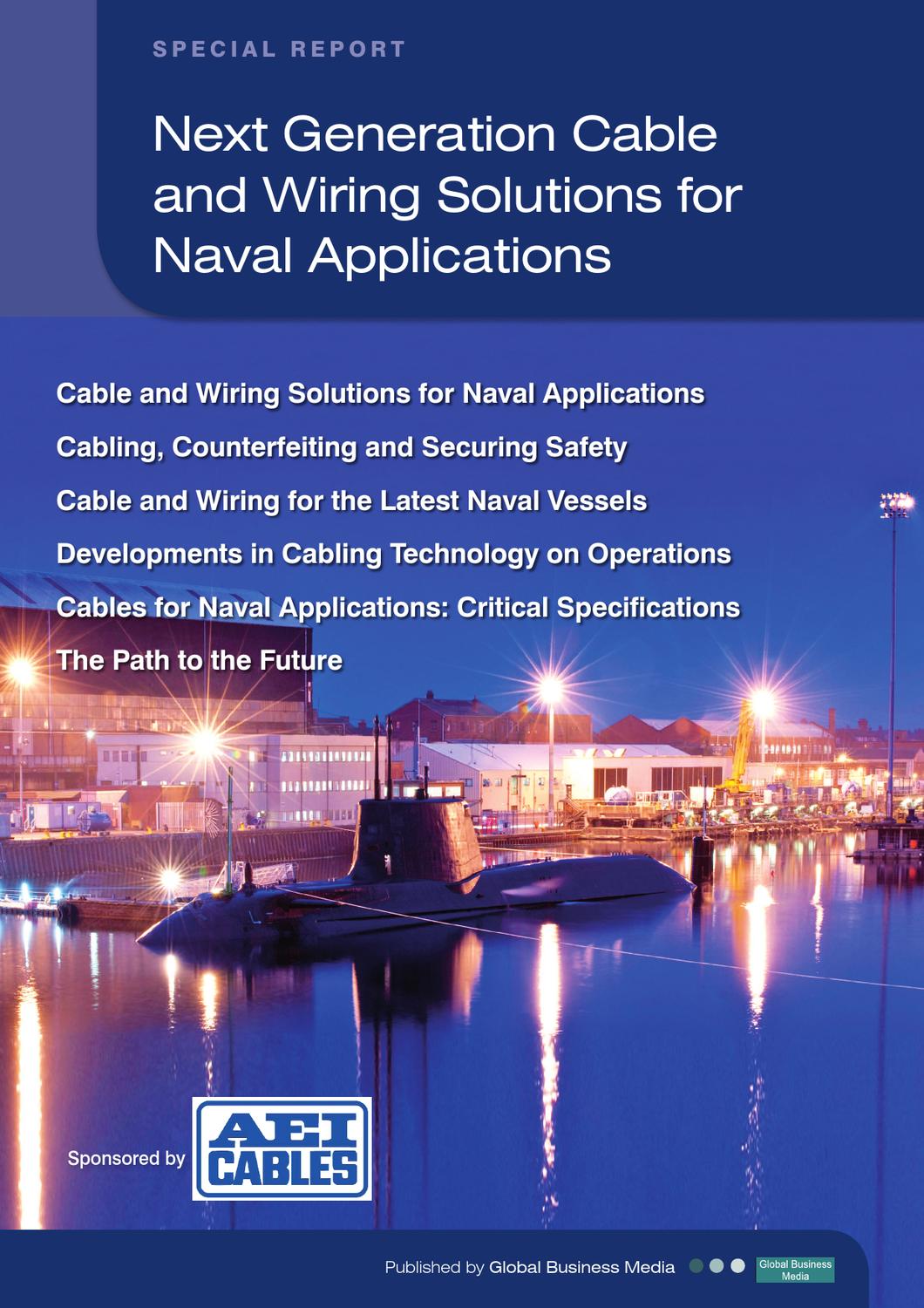 Special Report – Next Generation Cable and Wiring Solutions for Naval ...