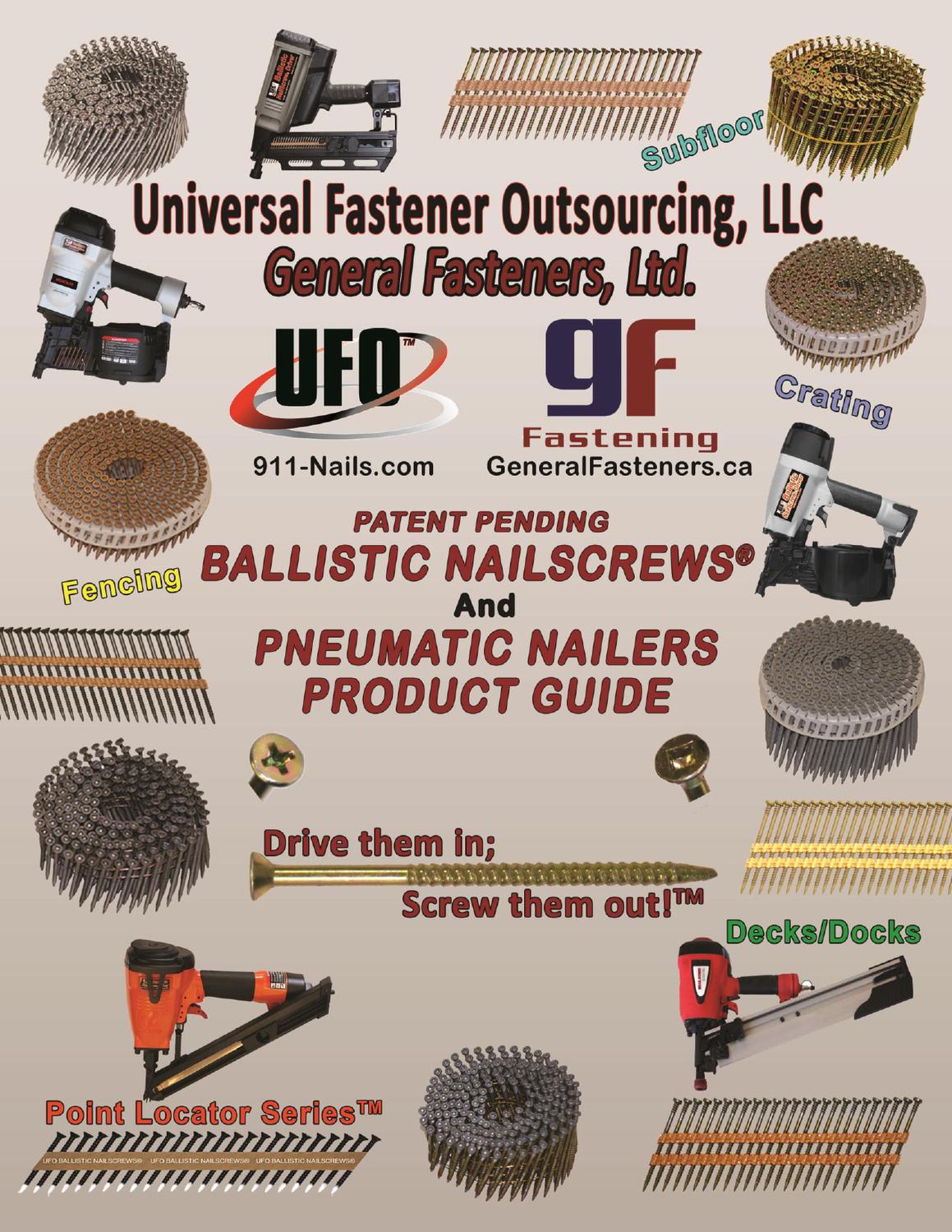General Fastener UFO Product Catalog by Universal Fastener Outsourcing ...