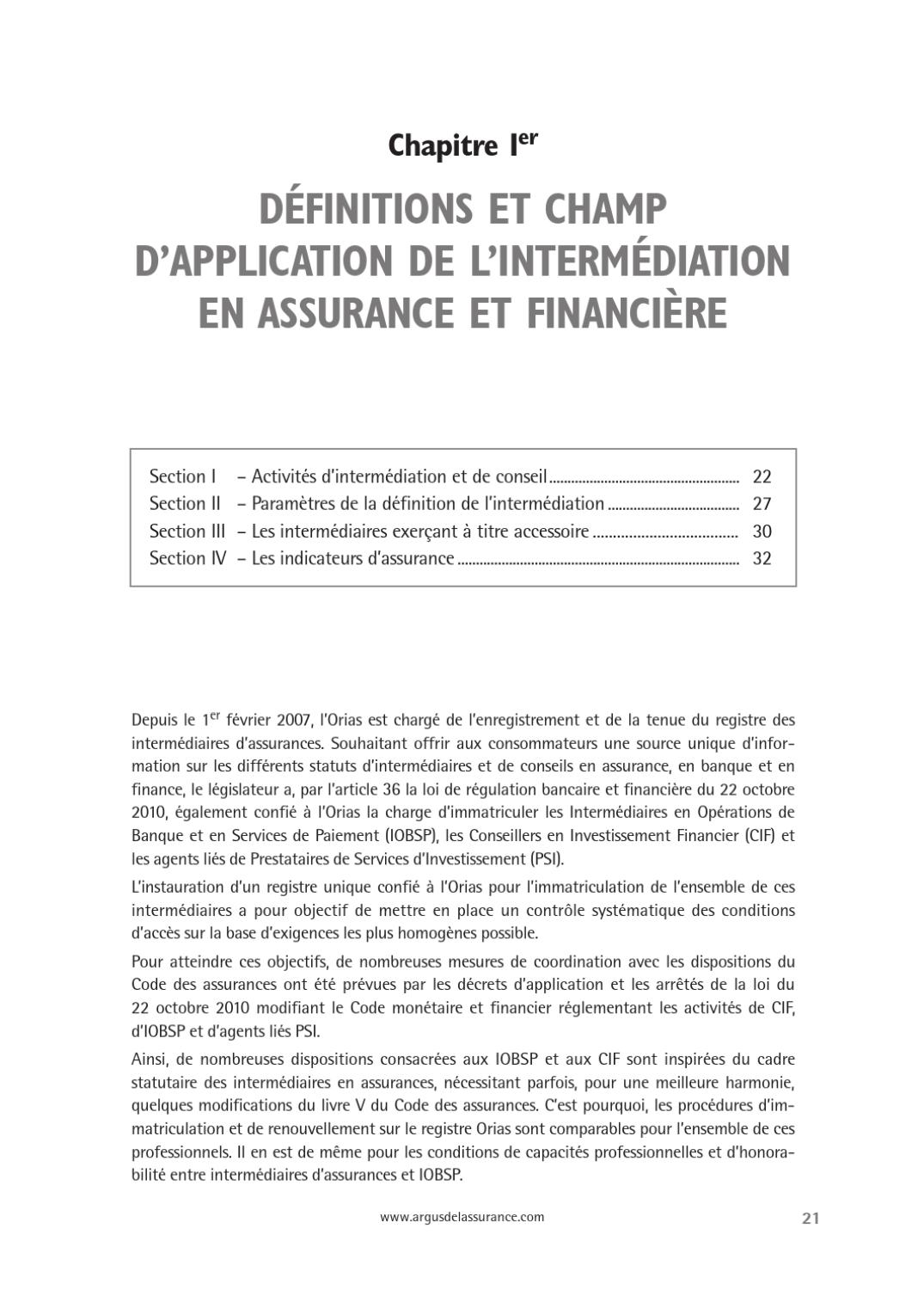 Intermédiation en assurance et financière by INFOPRO DIGITAL - Issuu