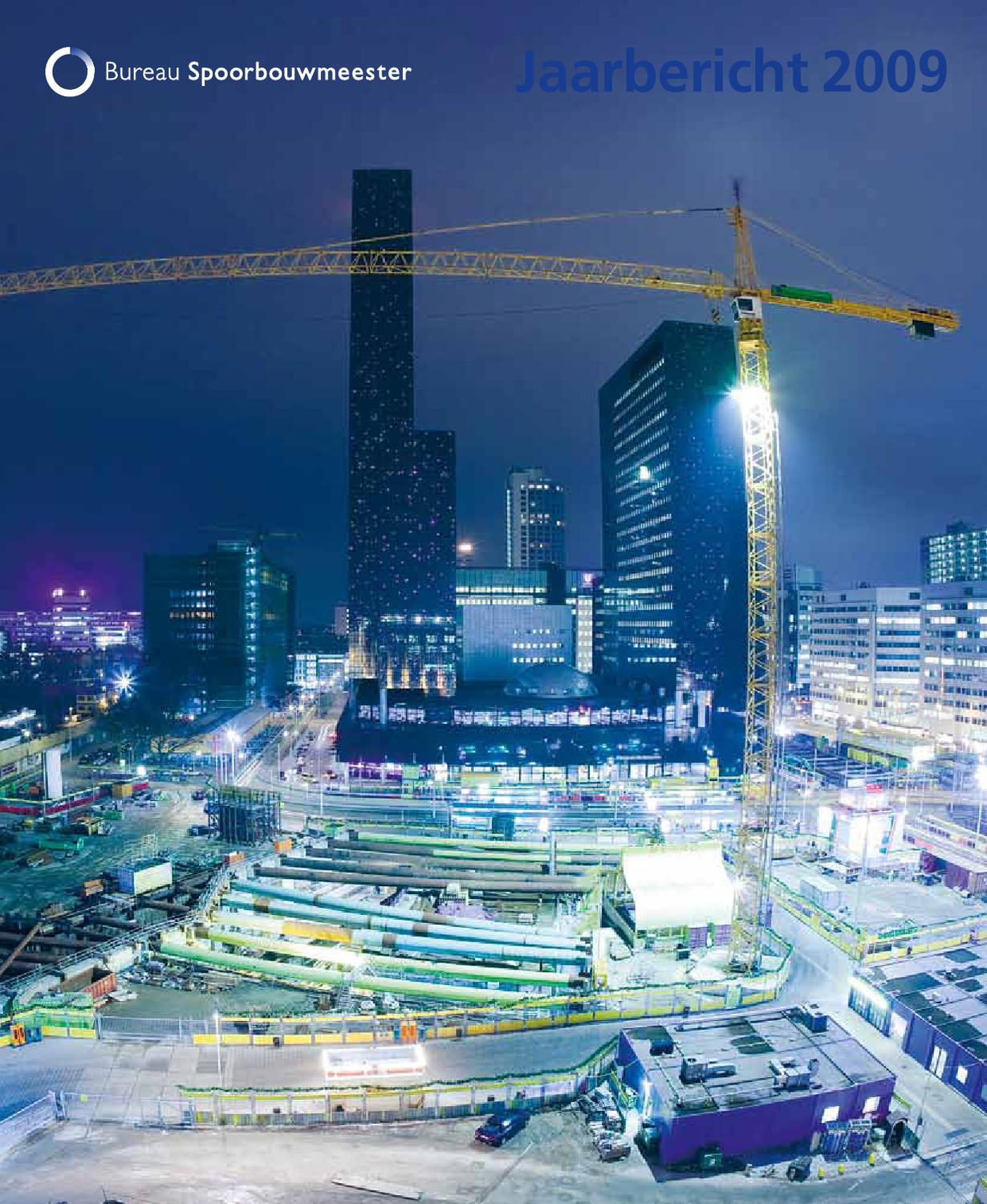 Jaarbericht 2009 by Bureau Spoorbouwmeester - Issuu
