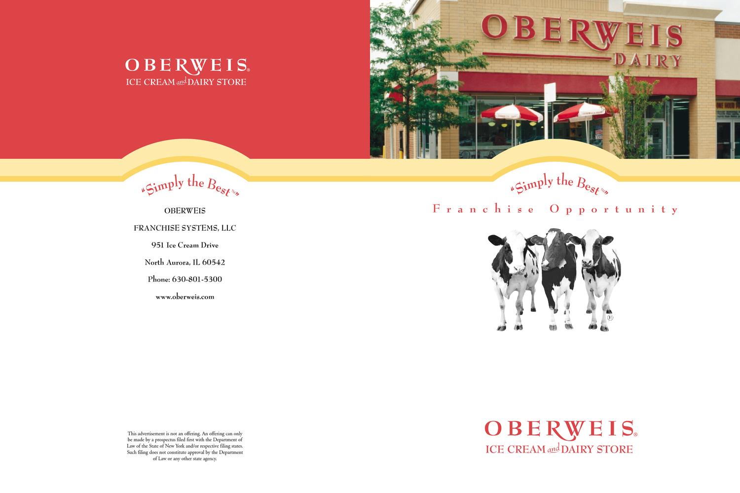 Oberweis Dairy and Ice Cream Store - main brochure (foodservice) by ...