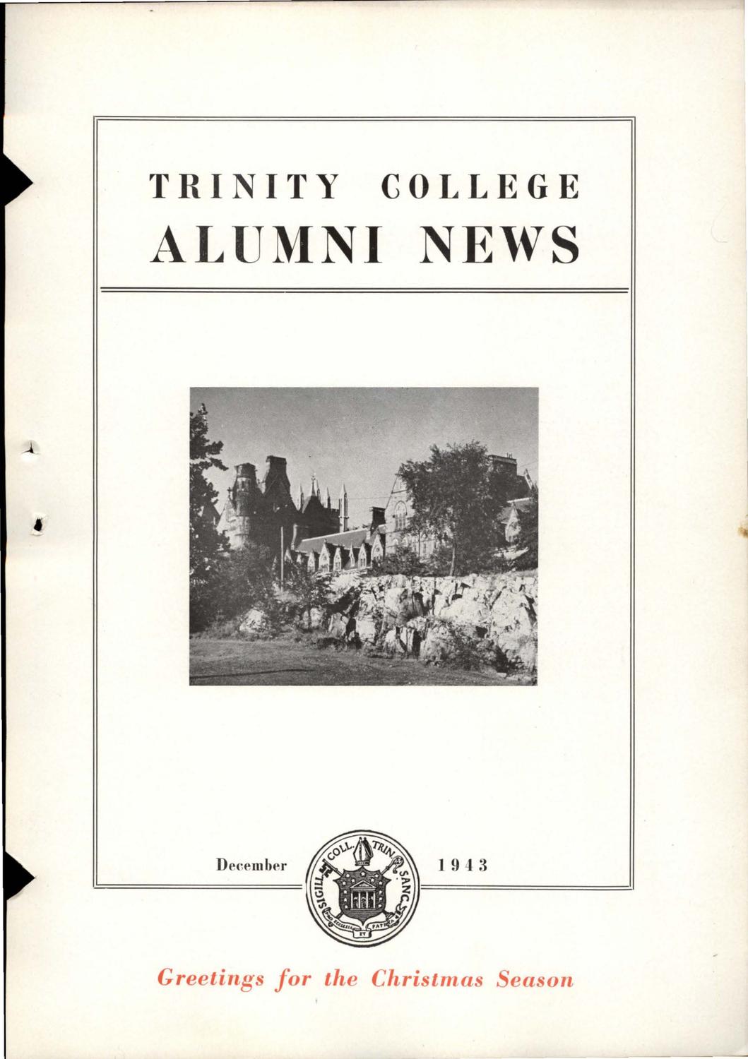 Dec1943a by Trinity College Digital Repository - Issuu