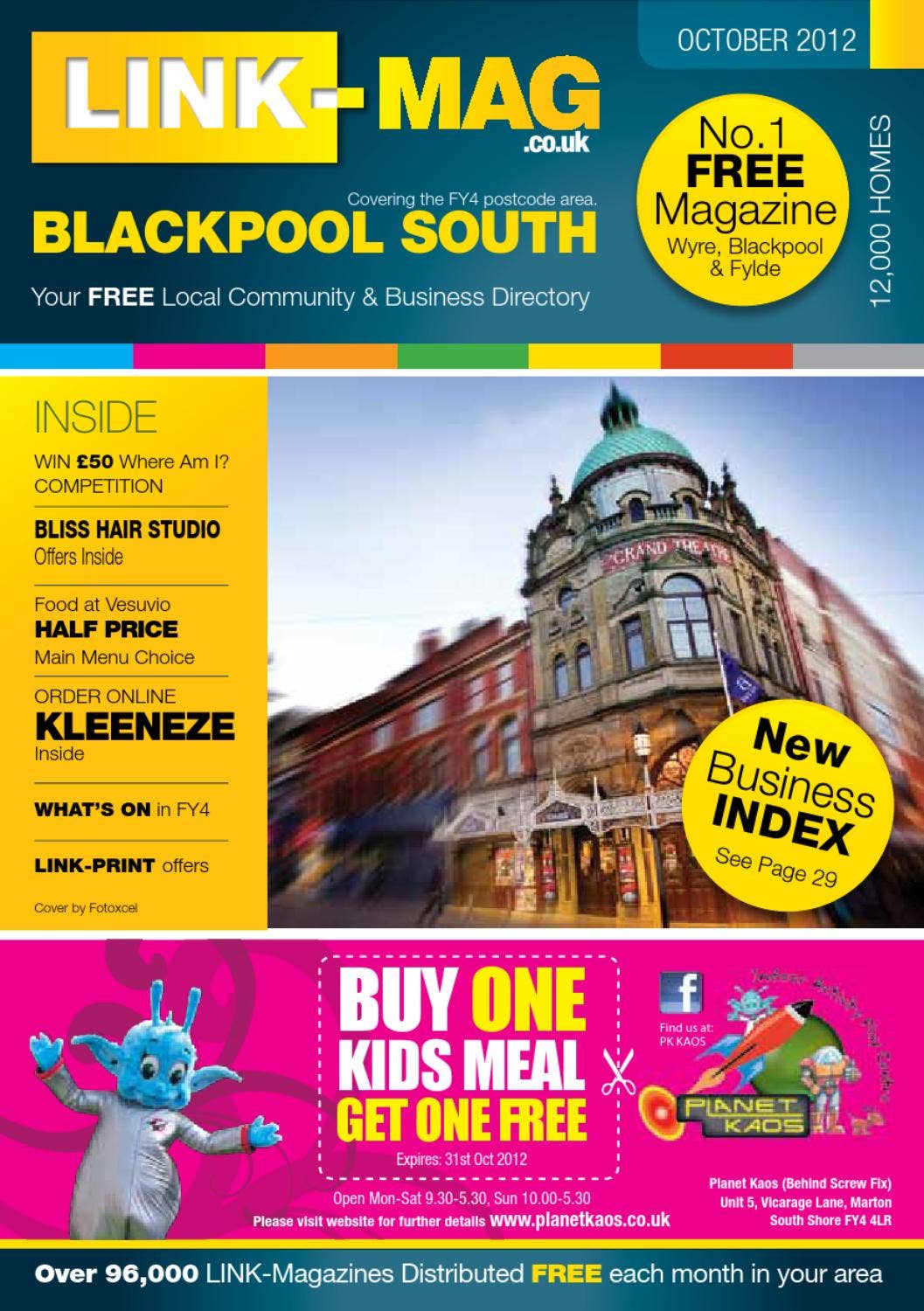 LINK-FY4 Blackpool South Magazine October 2012 by LINK-MAG - Issuu