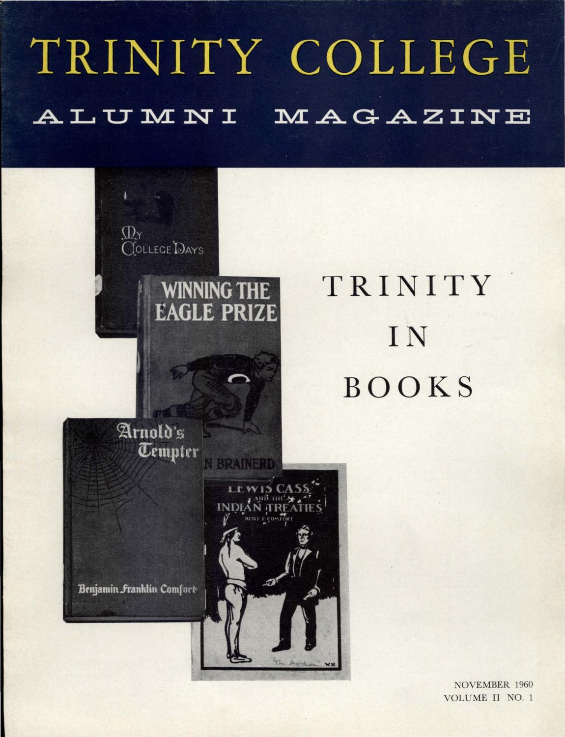 Nov1960 by Trinity College Digital Repository - Issuu