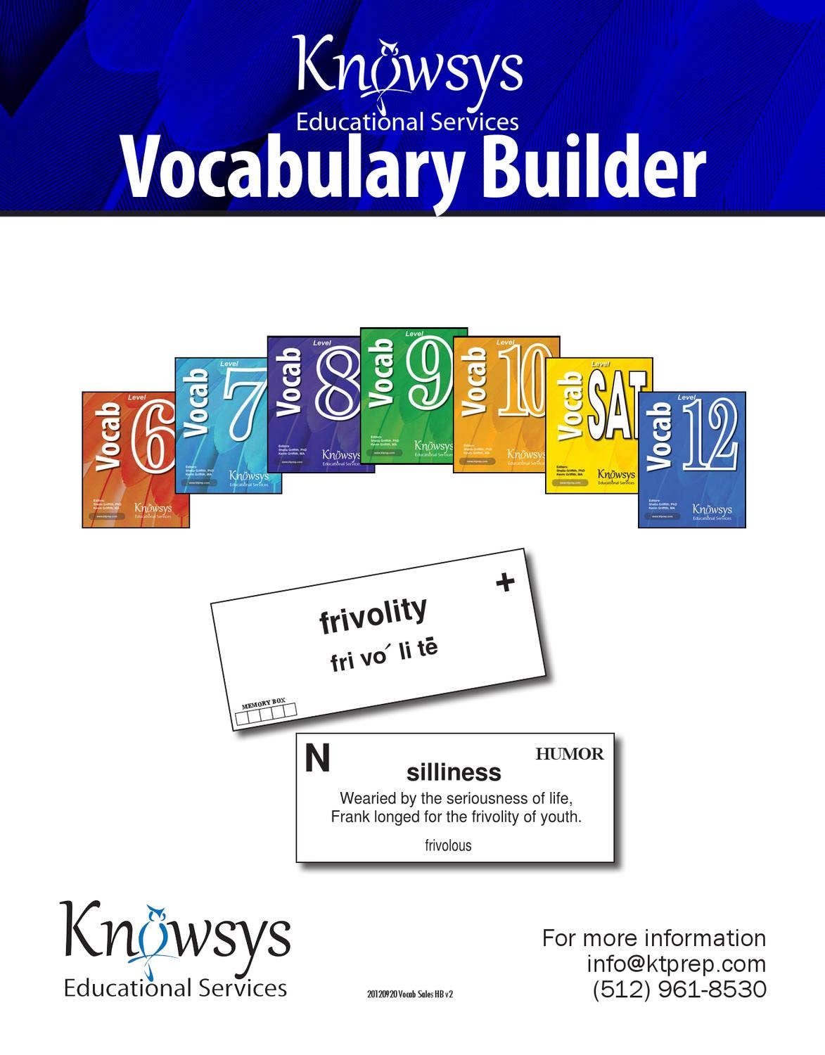 Knowsys Vocabulary Builder Program Overview by Knowsys Educational ...