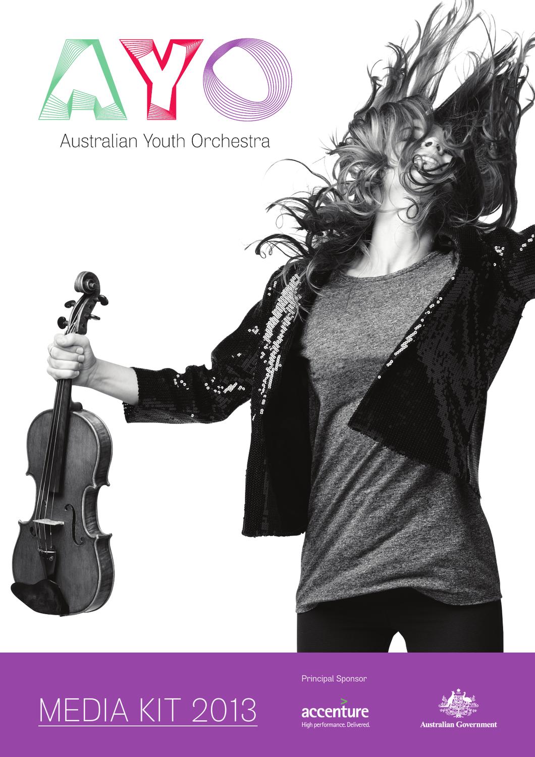 AYO Media Kit by Australian Youth Orchestra - Issuu