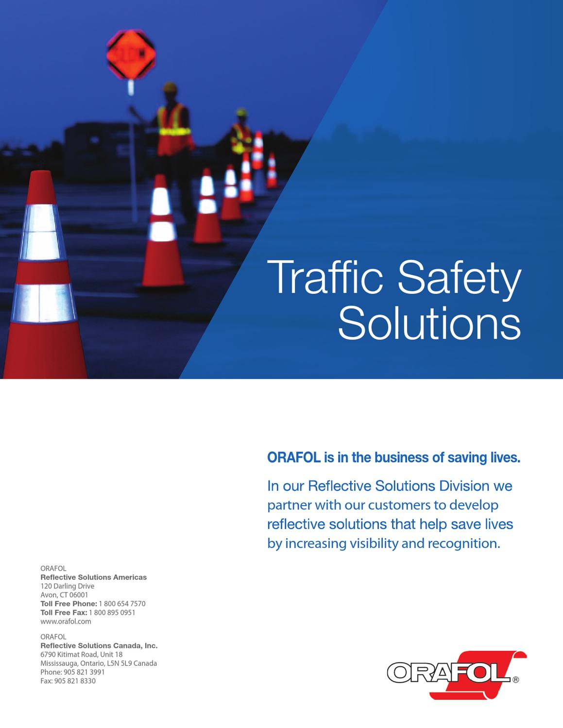 ORAFOL Traffic Brochure by Reklamehuset Soenderborg ApS - Issuu