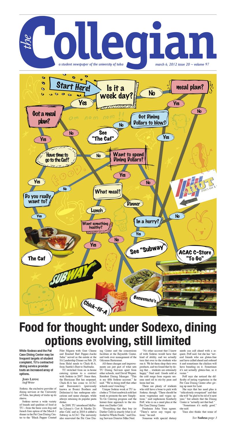 Collegian: 6 March 2012 Issue, Volume 97 by The Collegian: Student ...