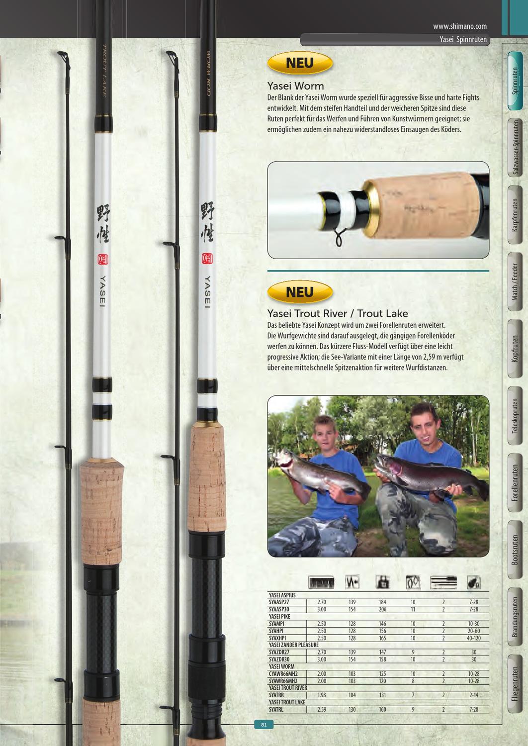 Shimano catalogue 2013 German by Shimano Europe BV - Issuu