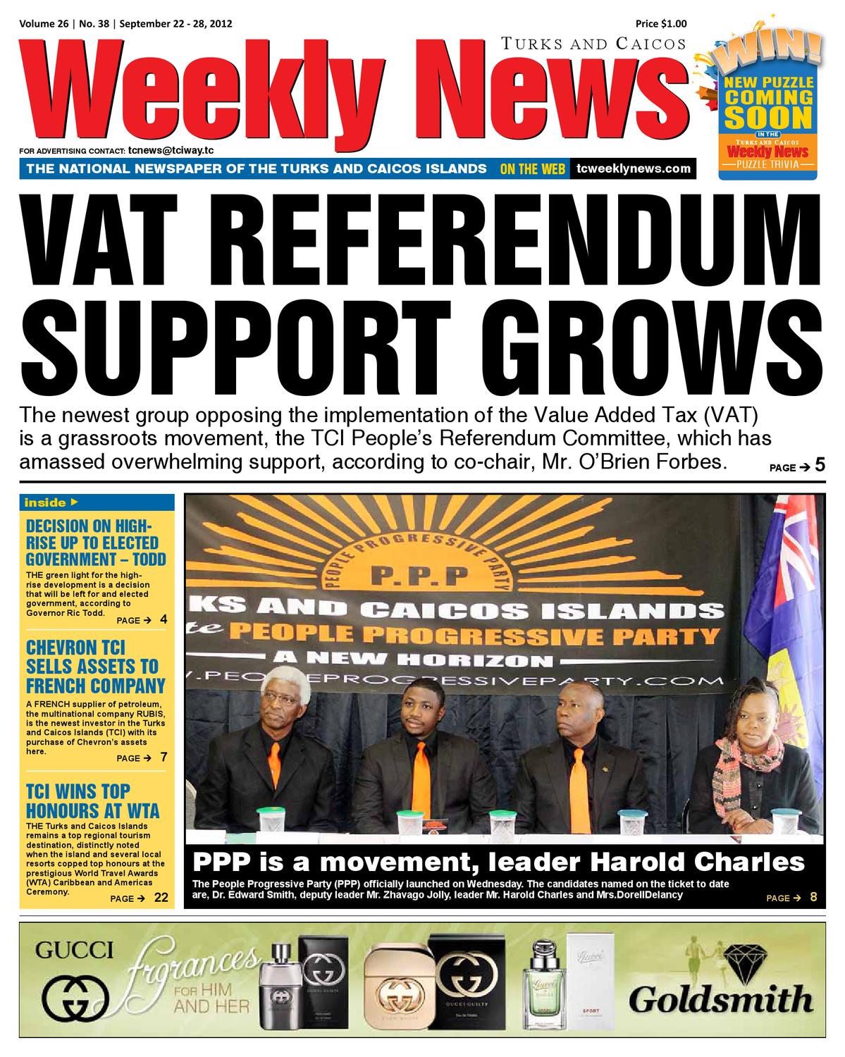 Turks and Caicos Weekly News by TC Weekly News - Issuu