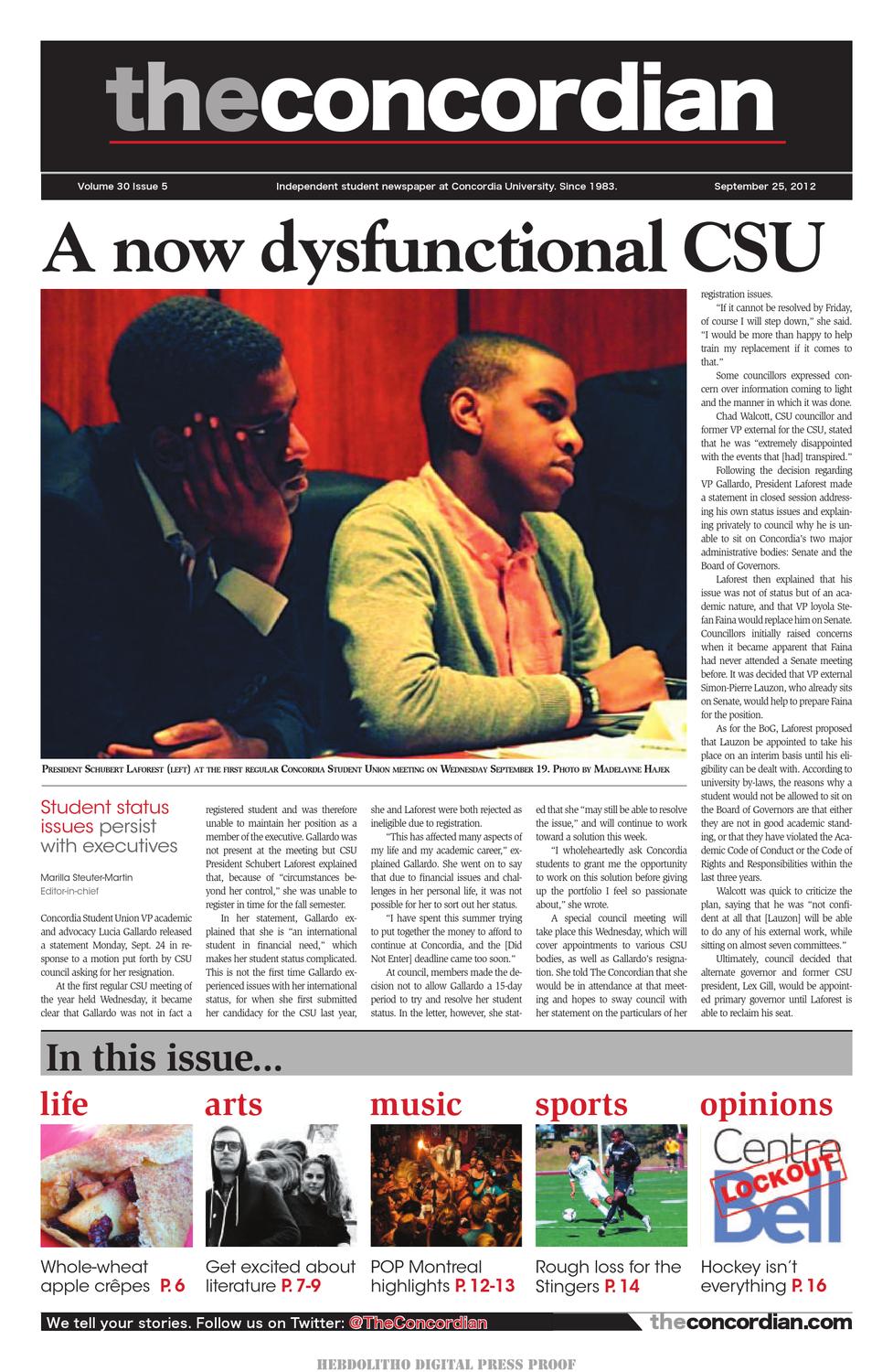 The Concordian by The Concordian - Issuu