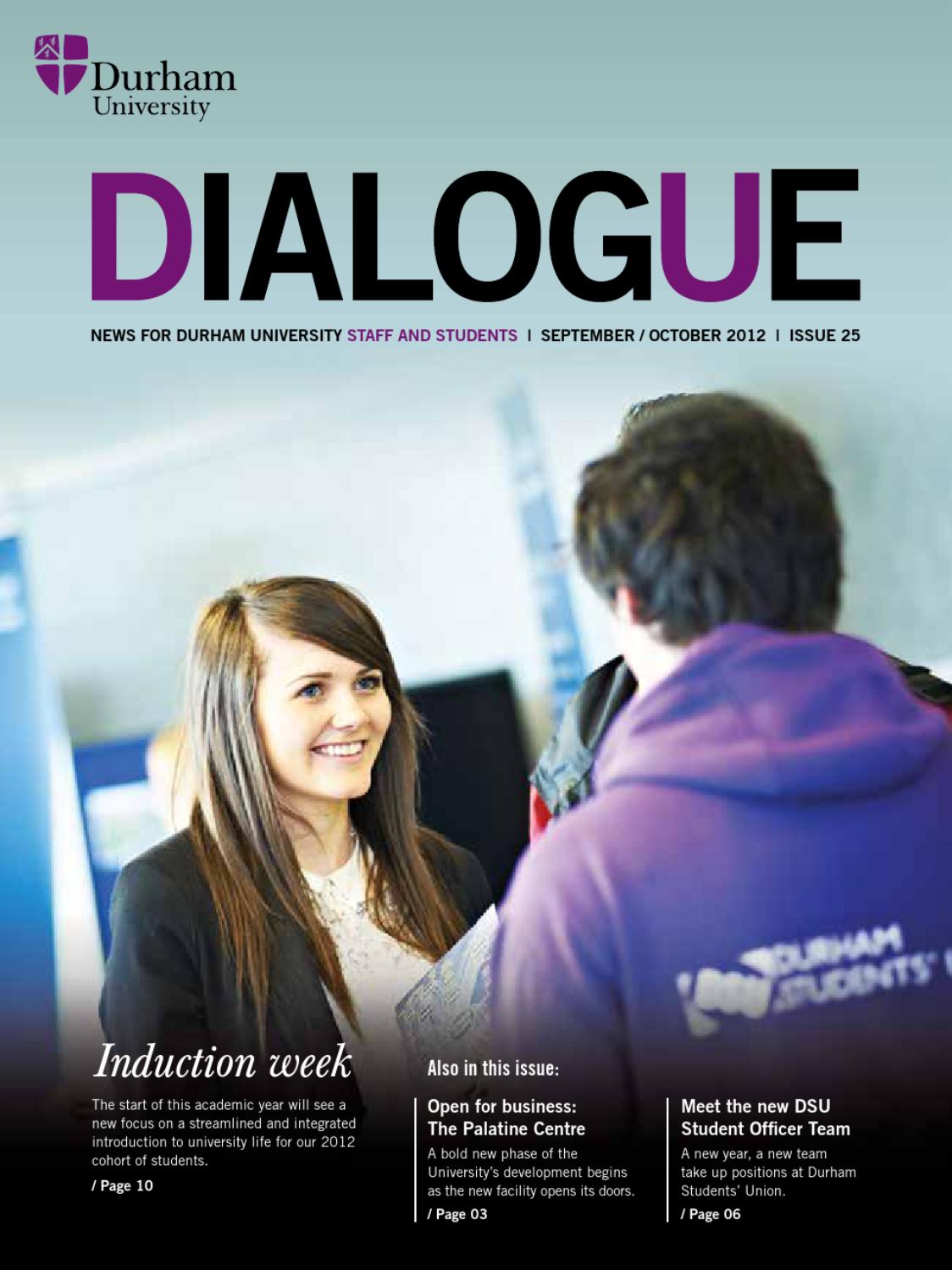Dialogue Magazine - Issue 25 by Durham University - Issuu
