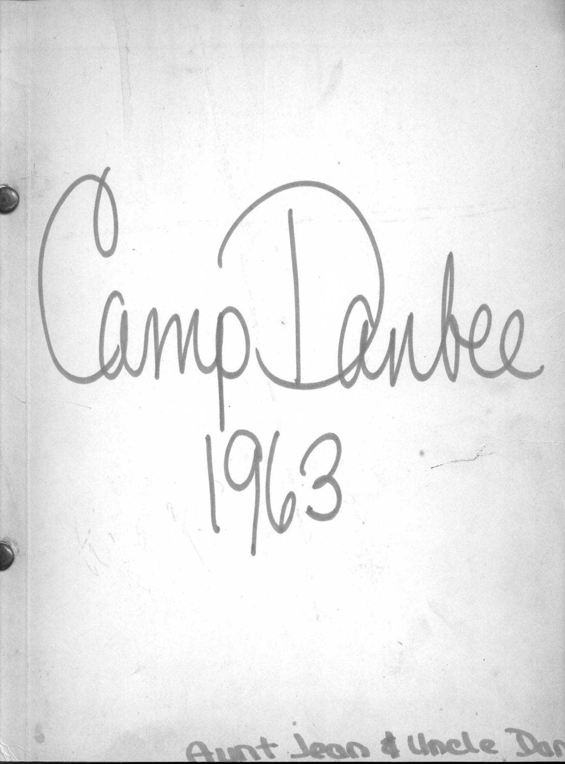 1963 Danbee Yearbook by Camp Danbee - Issuu