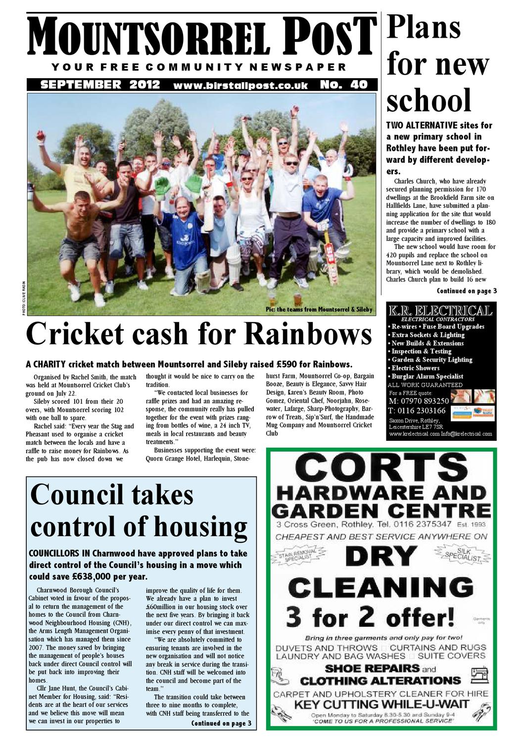 Mountsorrel Post (40) Sept 2012 by The Birstall Post - Issuu