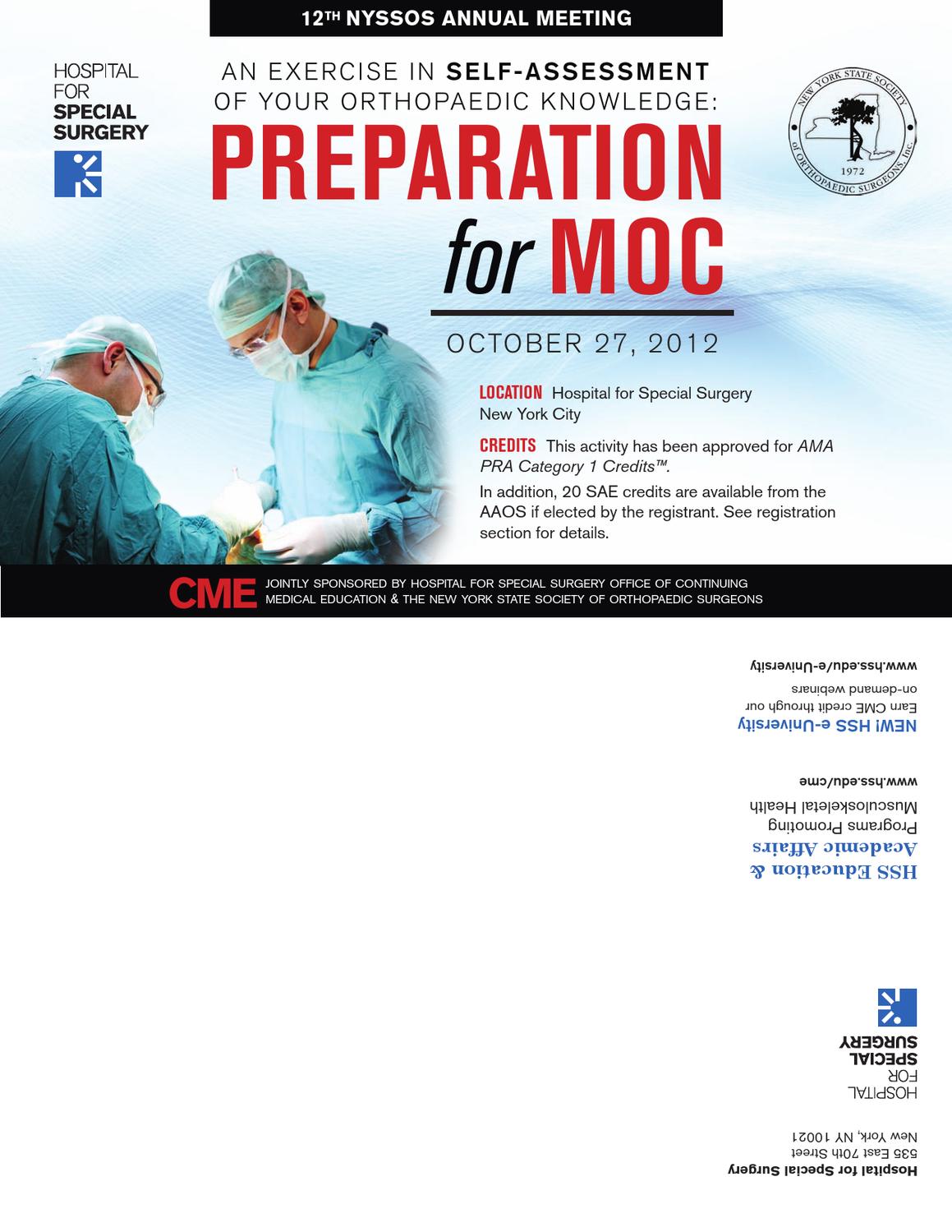 An Exercise in Self-Assessment of Your Orthopaedic Knowledge ...