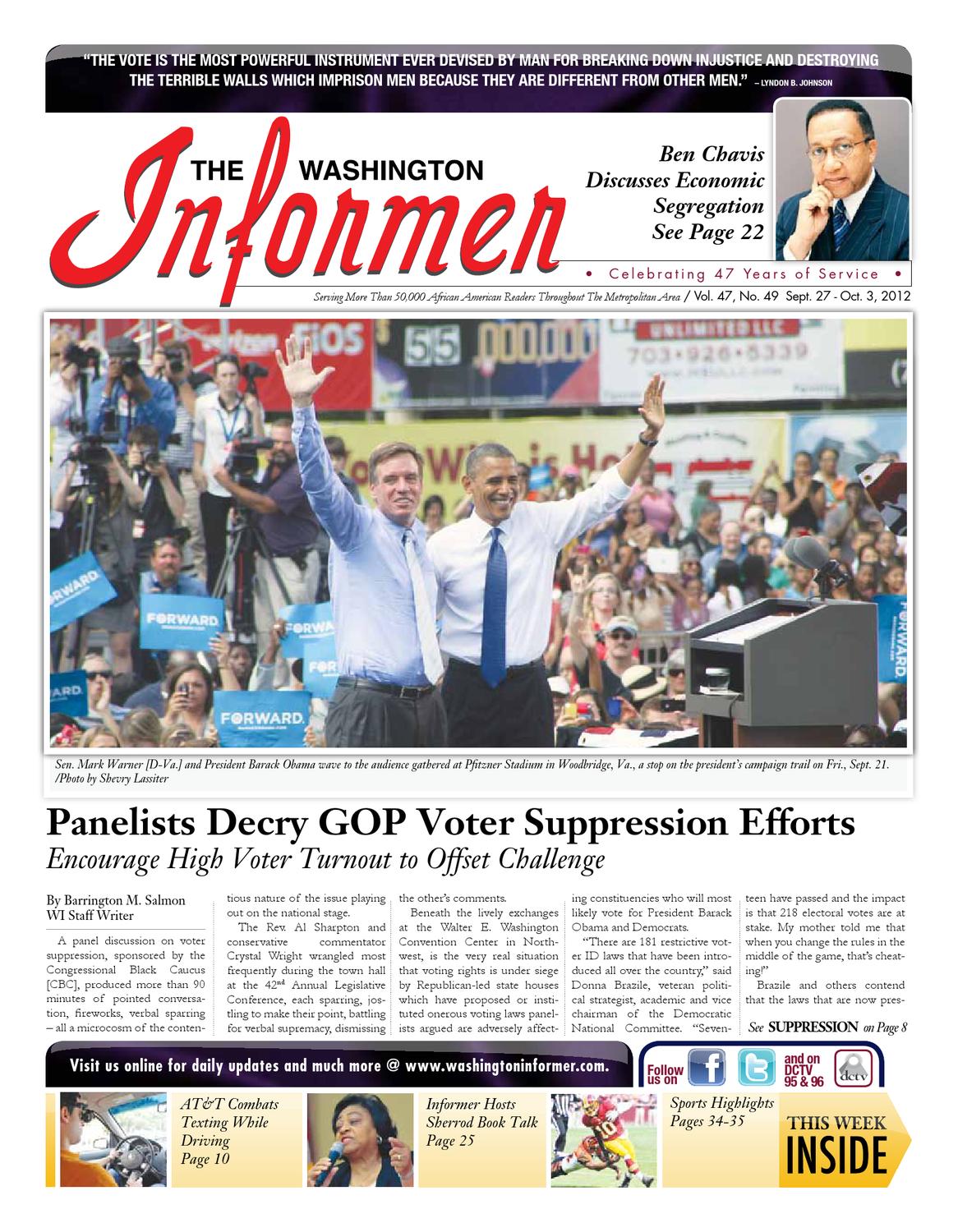 Washington Informer - September 27, 2012 by The Washington Informer - Issuu