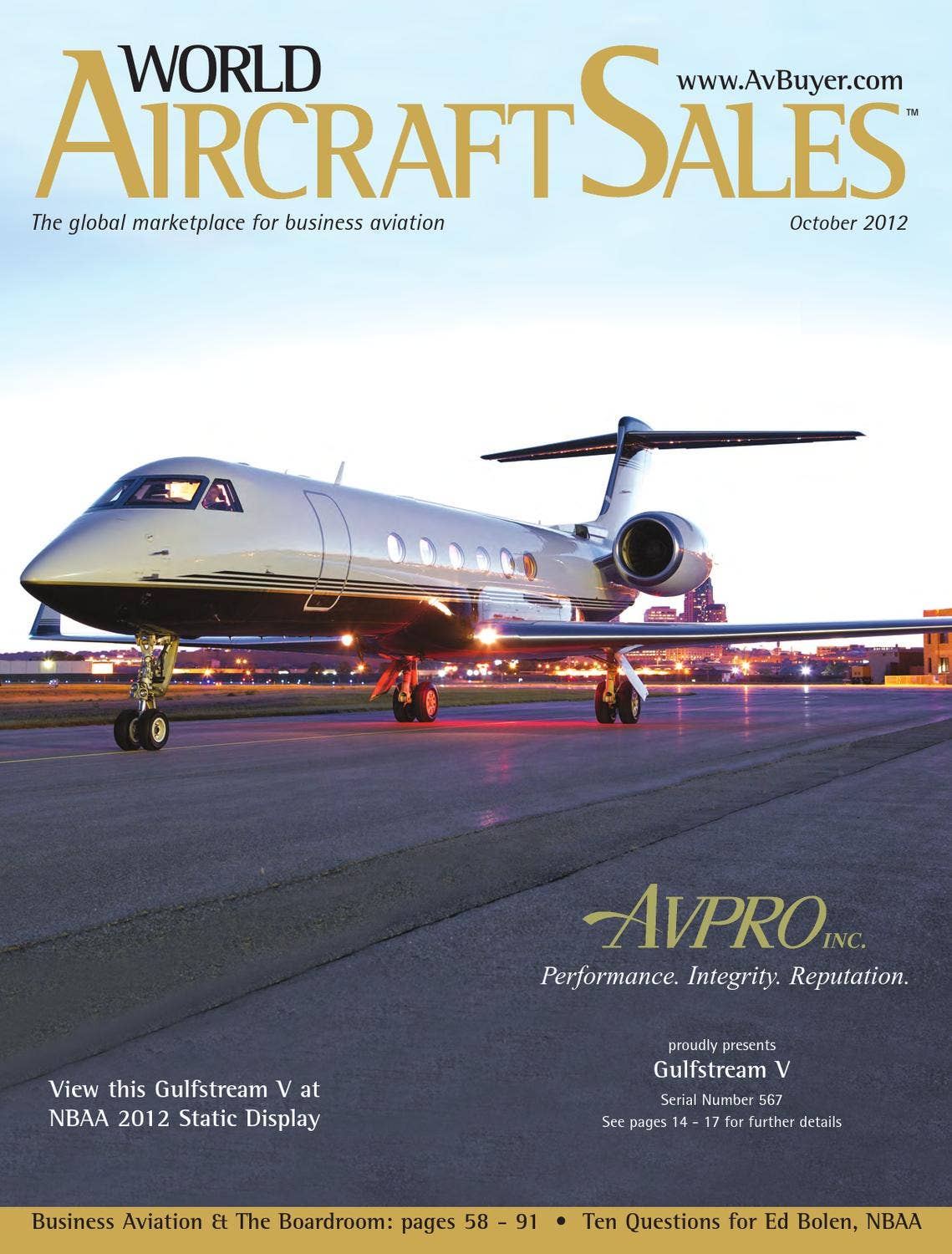 World Aircraft Sales Magazine October-12 by AvBuyer Ltd. - Issuu