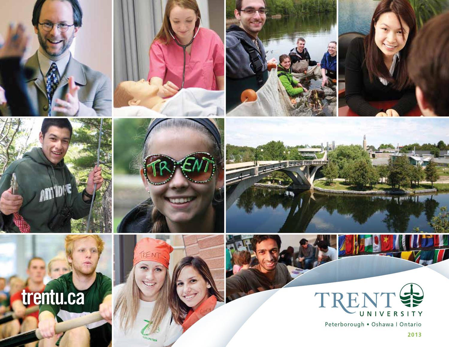 Trent University's 2013 Viewbook by Trent University - Issuu